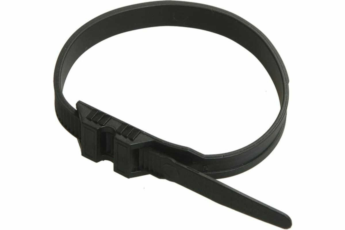 IEK Хомут для СИП ХС-360 UHH21-D9-360, 100 шт в упаковке для монтажа сетей СИП