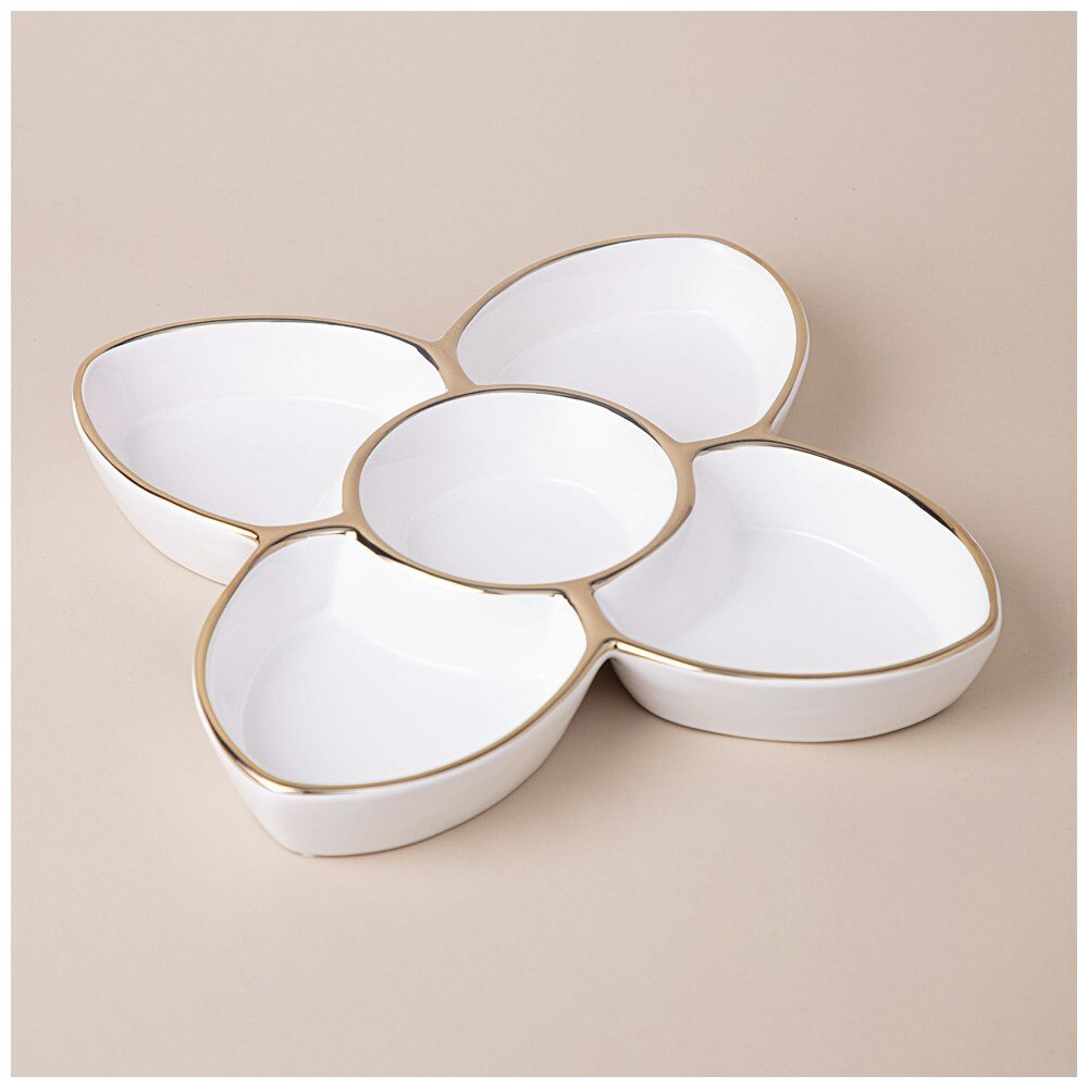 Менажница Диаманд 5 секций 27х4 см