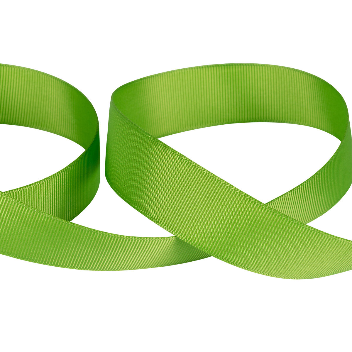 Лента репсовая "Gamma" GR-25 25 мм 5.4 м №080 т. салатовый