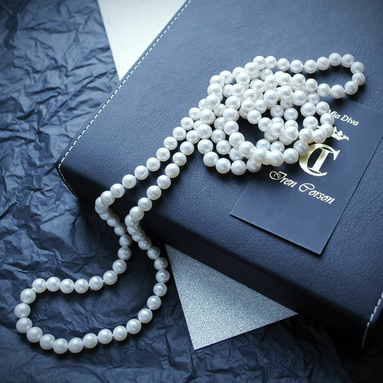 Бусы, жемчуг пресноводный