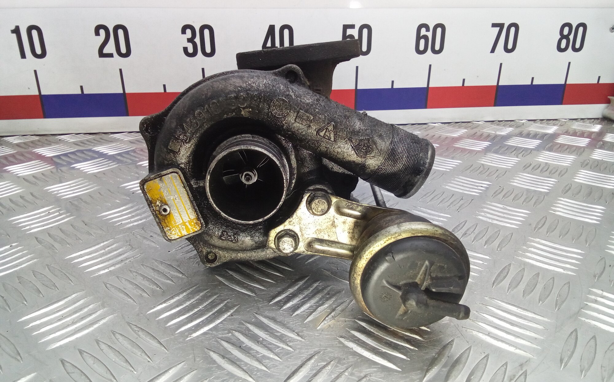 Турбина дизельная RENAULT KANGOO 1, Номер 189536H118218