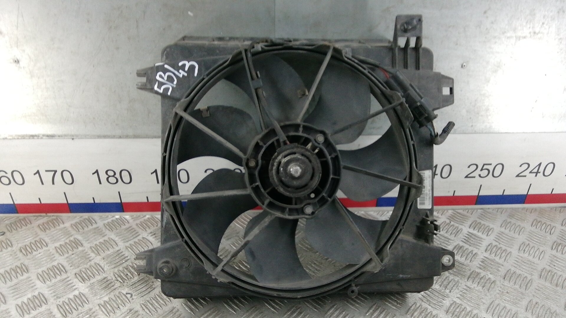 Вентилятор радиатора PEUGEOT 107 1, Номер 16360YV02100
