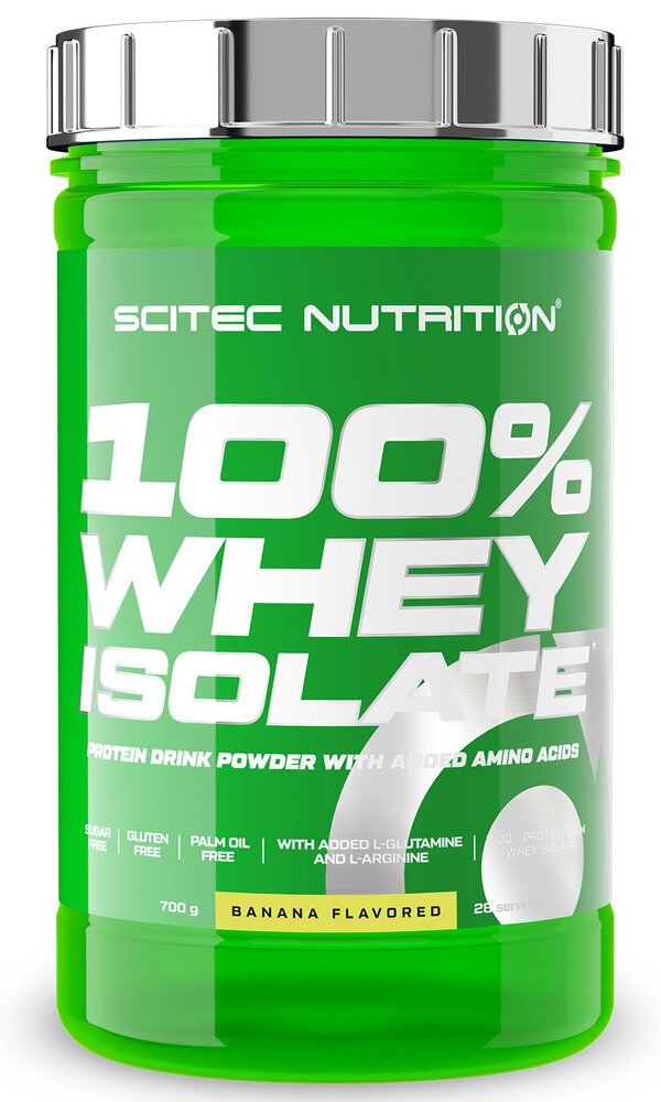 Изолят сывороточного протеина Scitec Nutrition Whey Isolate 700g (Банан)