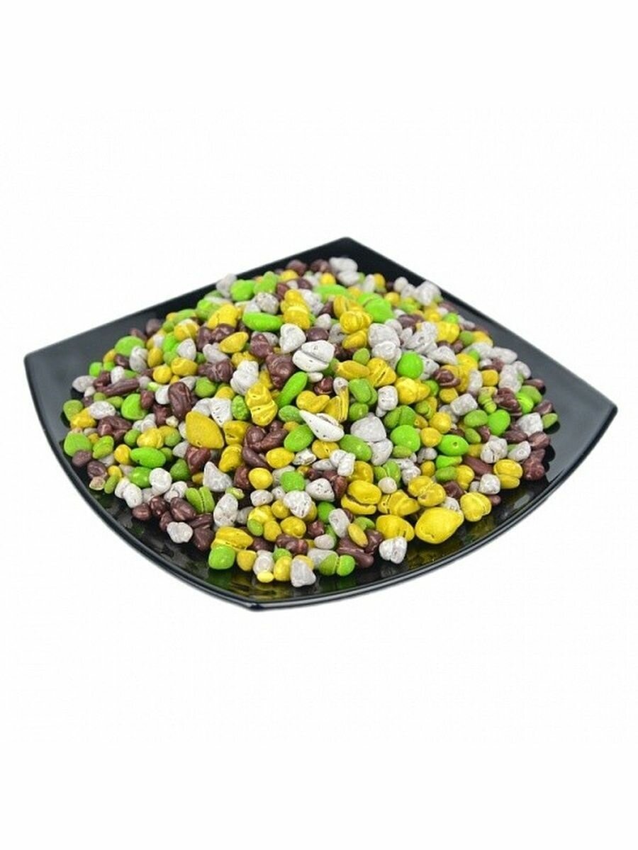 Драже шоколадные самоцветы, Белое Озеро 150 гр.