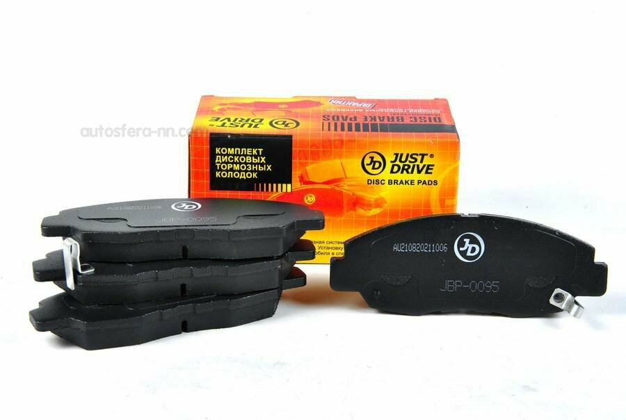 JUST DRIVE JBP0095 Колодки тормозные, передние D5091MH