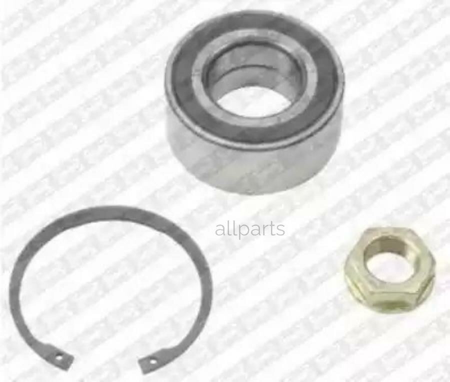NTN-SNR R15944 к-кт подшипника ступицы передней!\ Peugeot 307, Citroen C4/C5 01> ABS