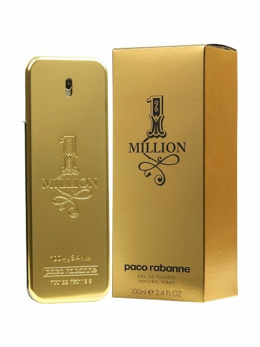 Туалетная вода Paco Rabanne 1 Million, аромат для мужчин, 100 мл, (ref.48)