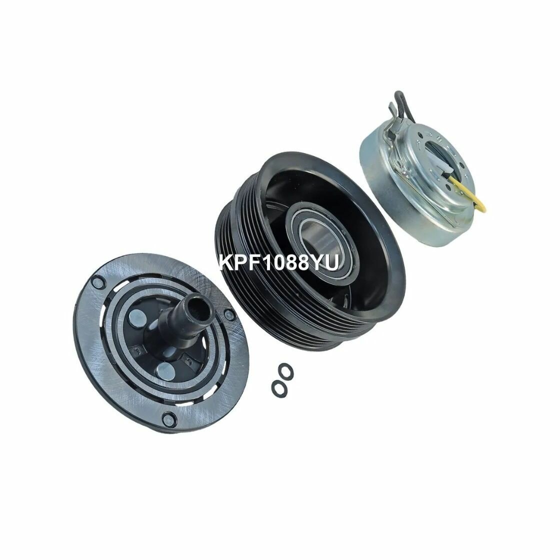 Шкив компрессора кондиционера Krauf KPF1088YU, для Volvo, Ford, металл