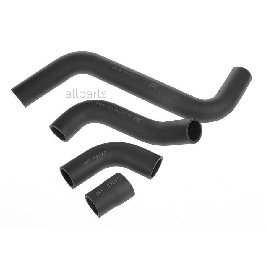 GANZ GRF09012 Патрубки радиатора охлаждения для ВАЗ 21073 (4 шт.) без хомутов GANZ GRF09012