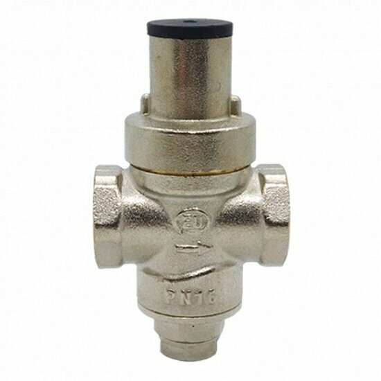 Редуктор давления Euros поршневой 1/2" с отверстием под манометр (Арт: EU. ST6197030 12_k)