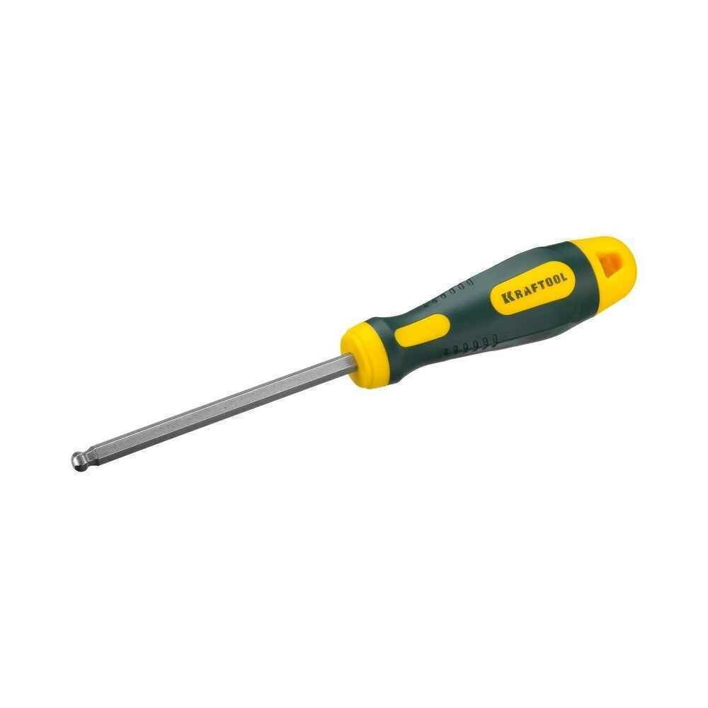 KRAFTOOL Х-Drive HEX6x100 отвертка, 250075-6-100