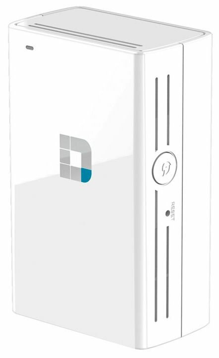 Повторитель беспроводного сигнала D-Link AC750, 10-100-1000BASE-Tх, белый, корпус пластиковый (DAP-1520)