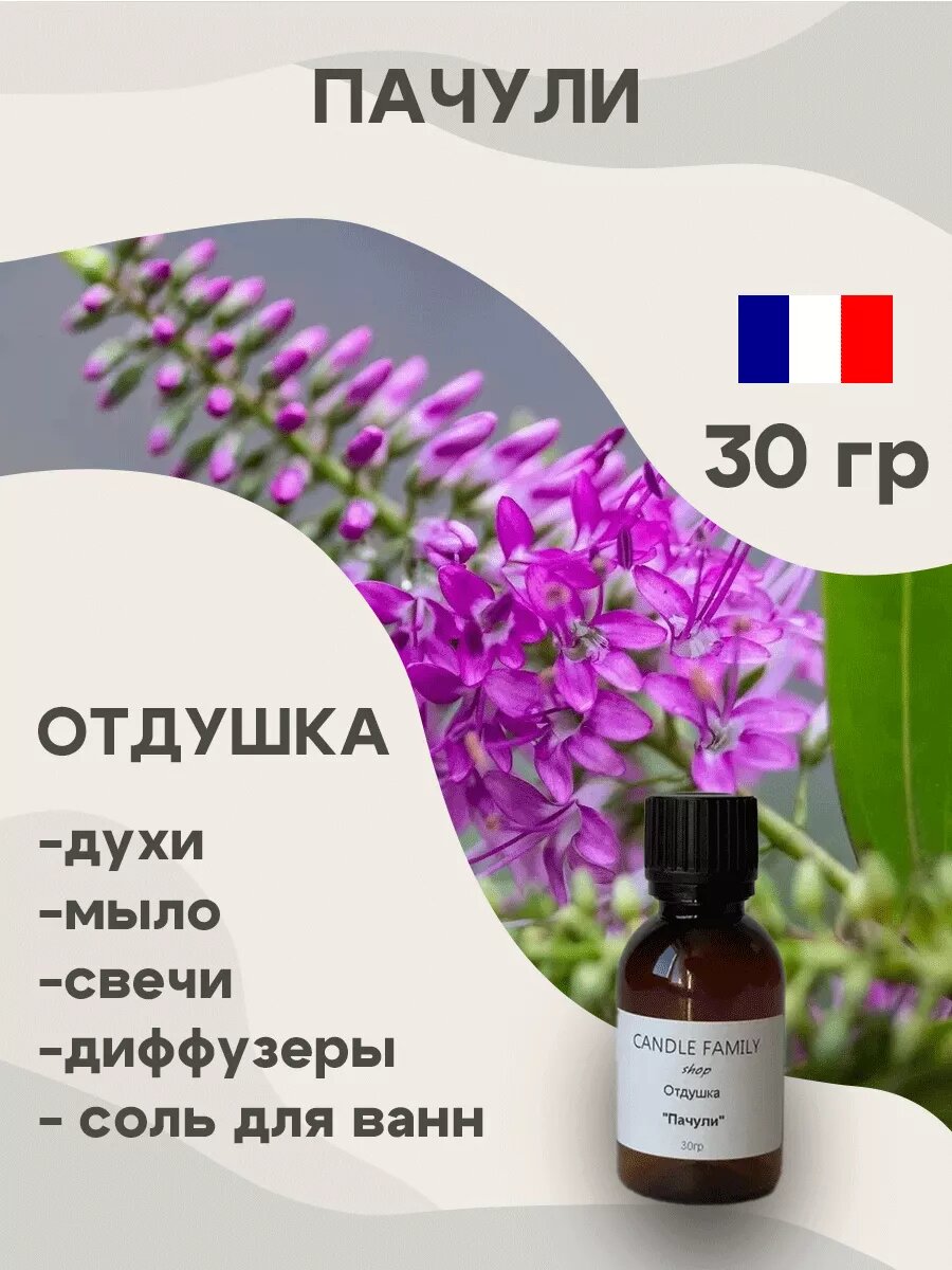 Отдушка для свечей и мыла. Ароматизатор косметический