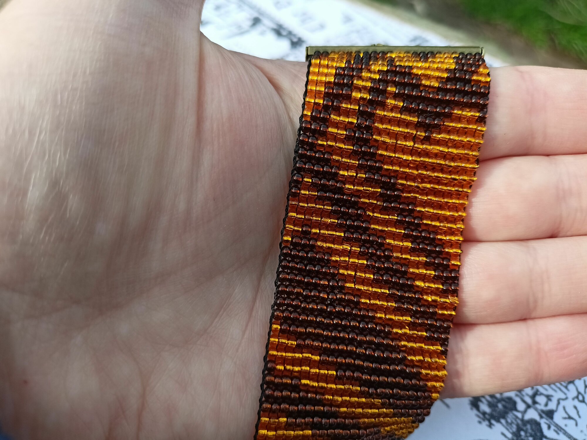 Браслет, бисер