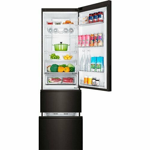 Многокамерный холодильник Haier A4F739CBXGU1 No frost, черный