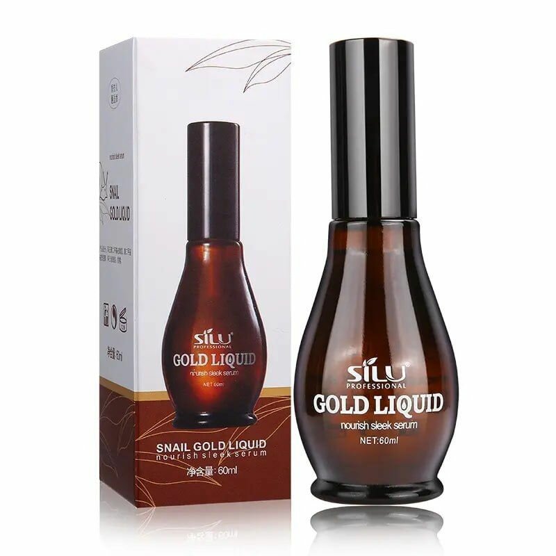 Масло для волос SILU SNAIL GOLD LIQUID PROFESSIONAL , для любого типа волос 60ml.