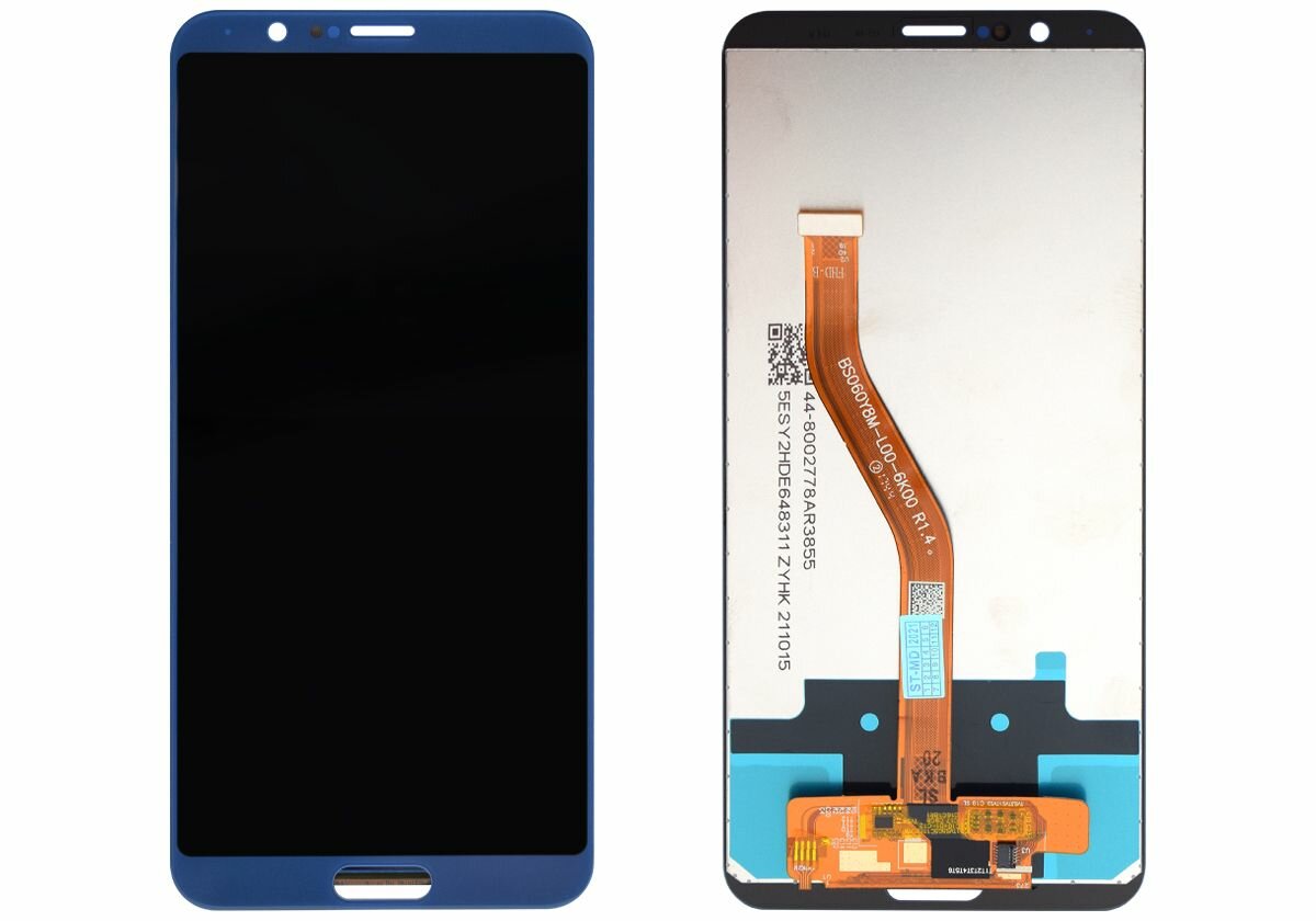 Дисплей для Huawei Honor View 10 (BKL-AL00 BKL-AL20 BKL-L09) (синий)