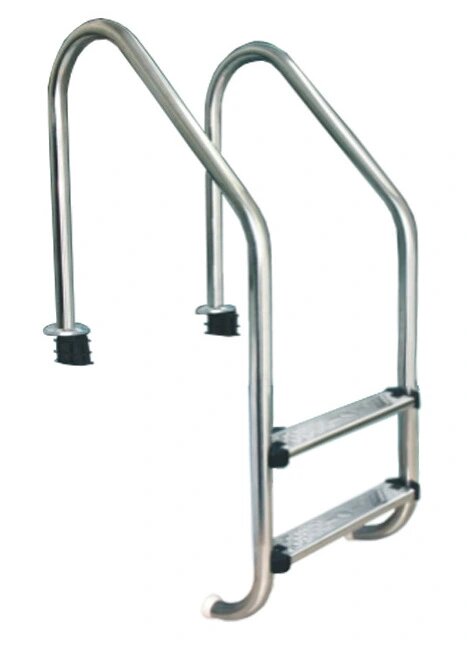 Лестница Mayer Standart SL-215 2 ступени, AISI-304 толщиной 1.0 мм, цена - за 1 шт