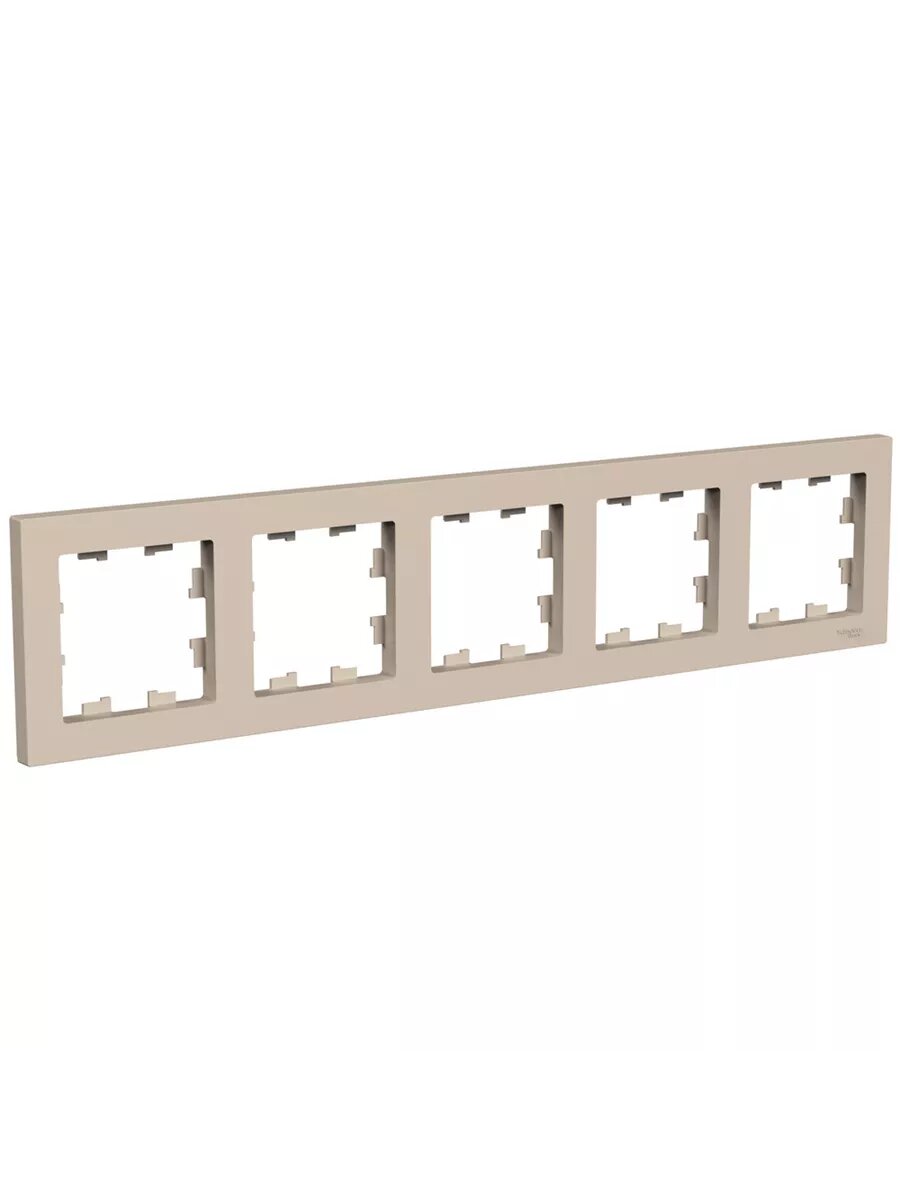 Рамка для розеток и выключателей 5 постов