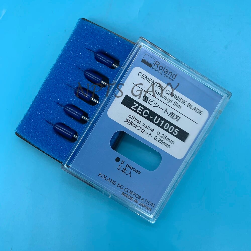 5 шт. Лезвия для плоттеров Roland ZEC-U1005 45 градусов