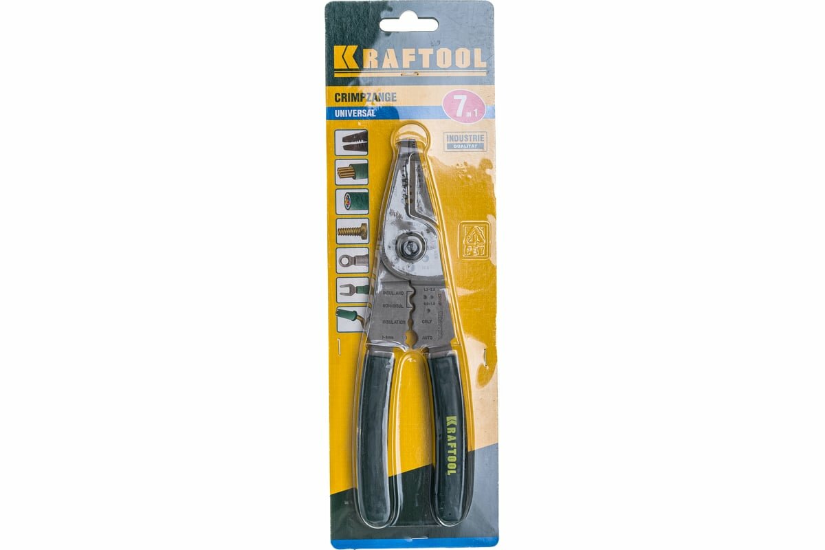 KRAFTOOL INDUSTRIE 22664 Электропассатижи для обработки медных кабелей и проводов