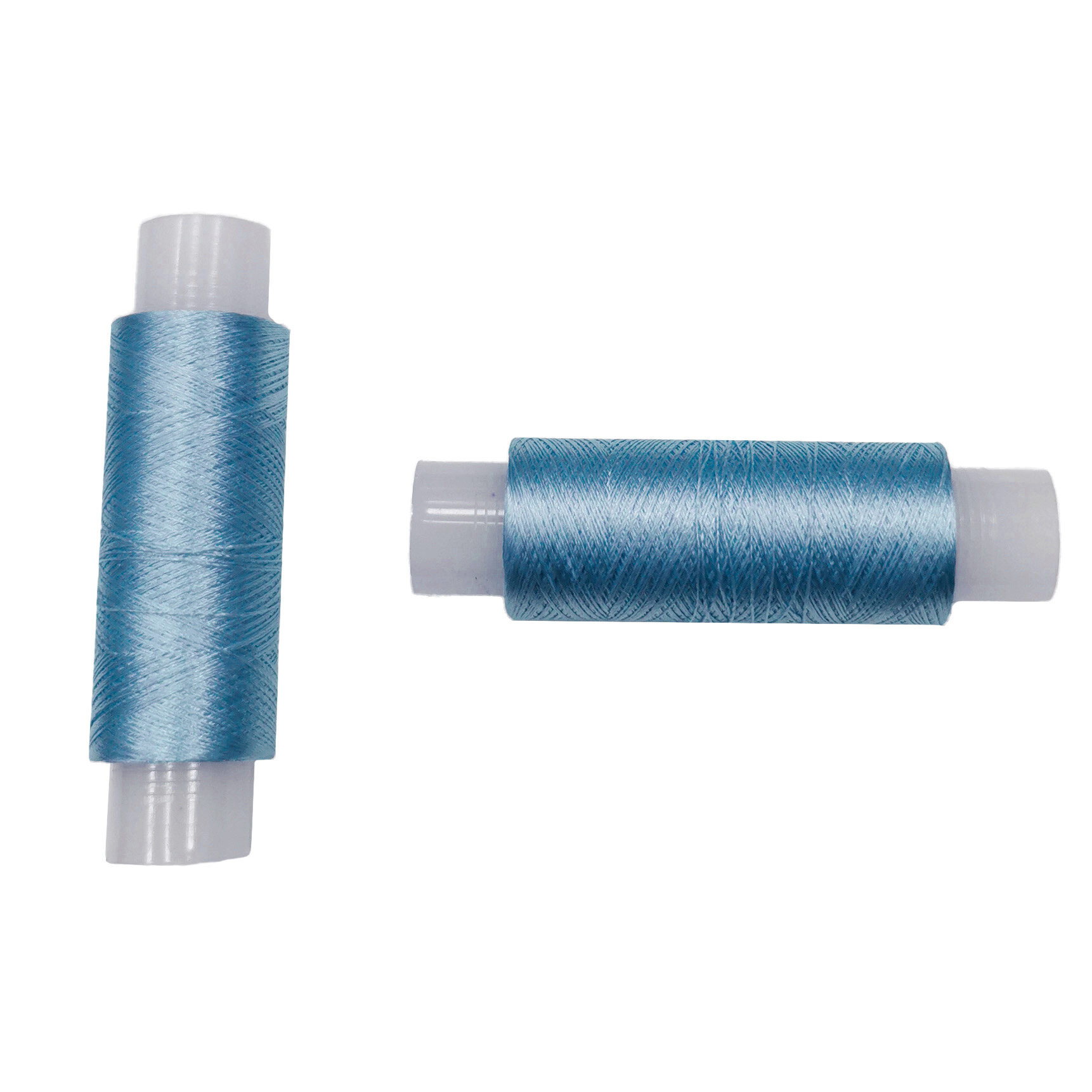 Нить шелковая, Моснитки 65С, цвет №078 (цвет пыльно-голубой), катушка 200 метров