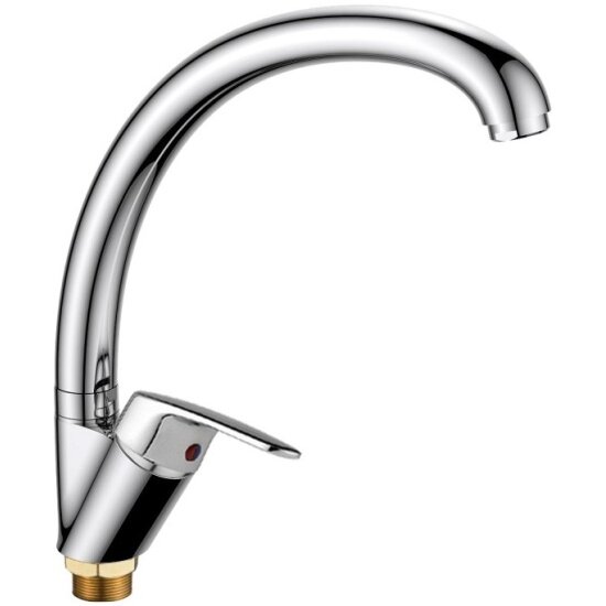 Смеситель Haiba для кухни 35к HB4116-2 боковая, п/гайку