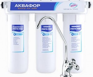 Проточный фильтр для питьевой воды "Аквафор Трио Норма"