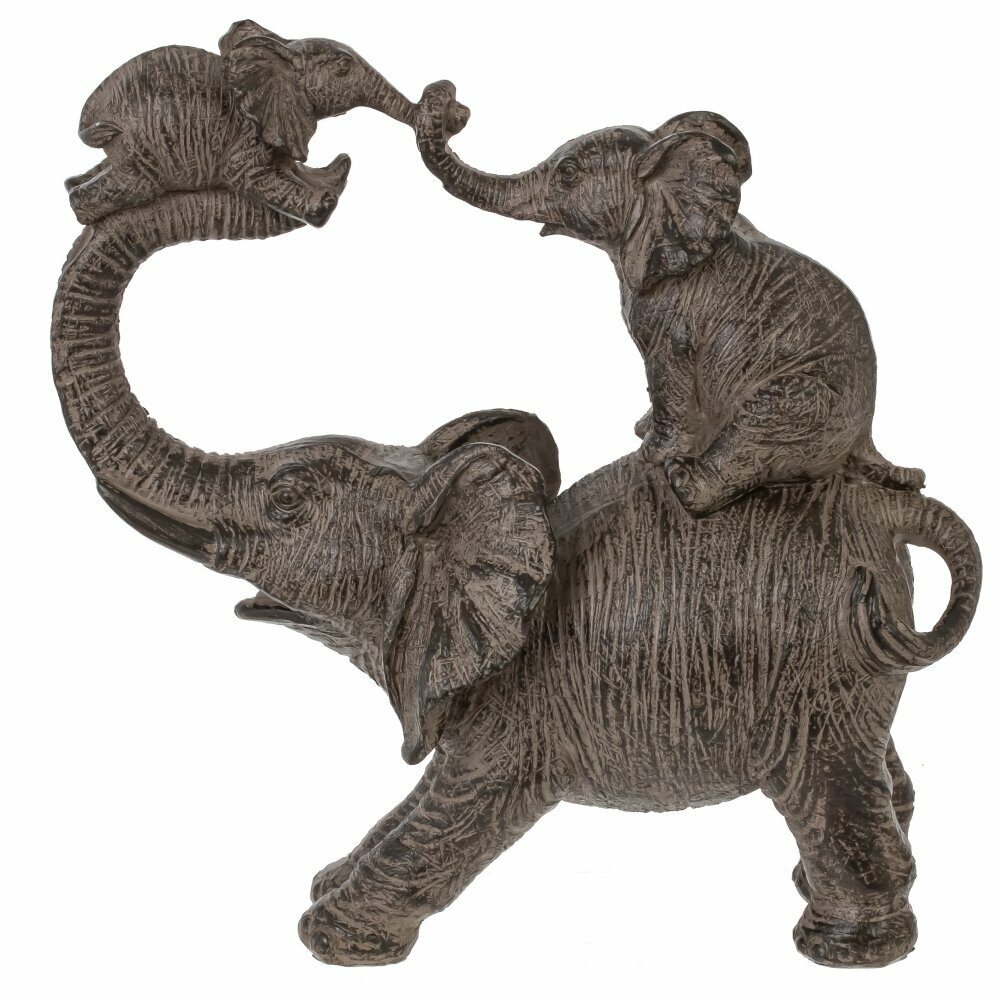 Фигурка Слоны, 20,5х8,5х20,5 см KSM-800594