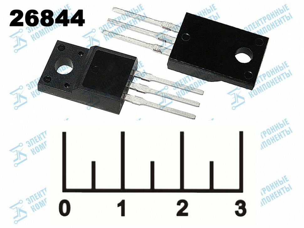 Транзистор STP3NB60FP TO220F