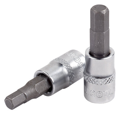 Головка торцевая с шестигран. вставкой 1/2" 6мм L=55мм, H4H006