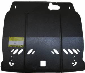 Защита картера Двигателя, КПП. 2 мм, Сталь. для Suzuki Ignis 2003-2008 MOTODOR.02408