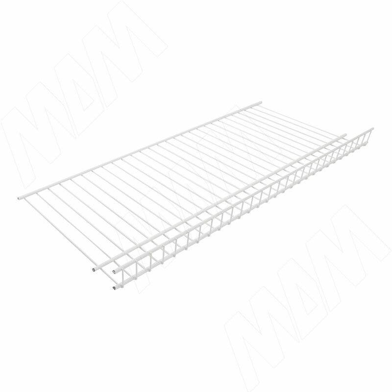 Полка сетчатая для обуви, комплектующие для гардеробной системы, размер 400х450 мм, цвет белый