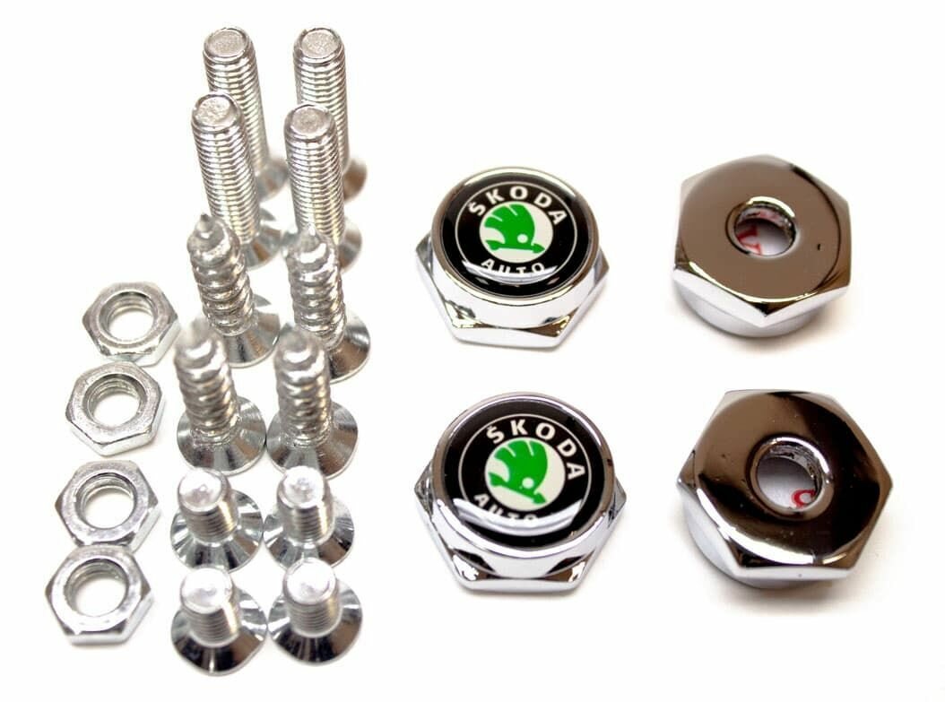 Болты для номерных знаков Skoda / Шкода