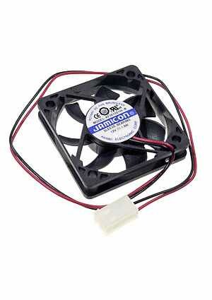 KF0510S1H-R, вентилятор 12В 50х50х10мм подшипник скольжения (4 шт.)