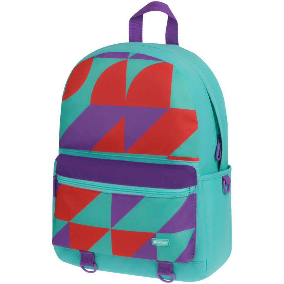 Рюкзак Berlingo "Neonometry" 40*29*15см, 1 отделение, 3 кармана, уплотненная спинка, 372203