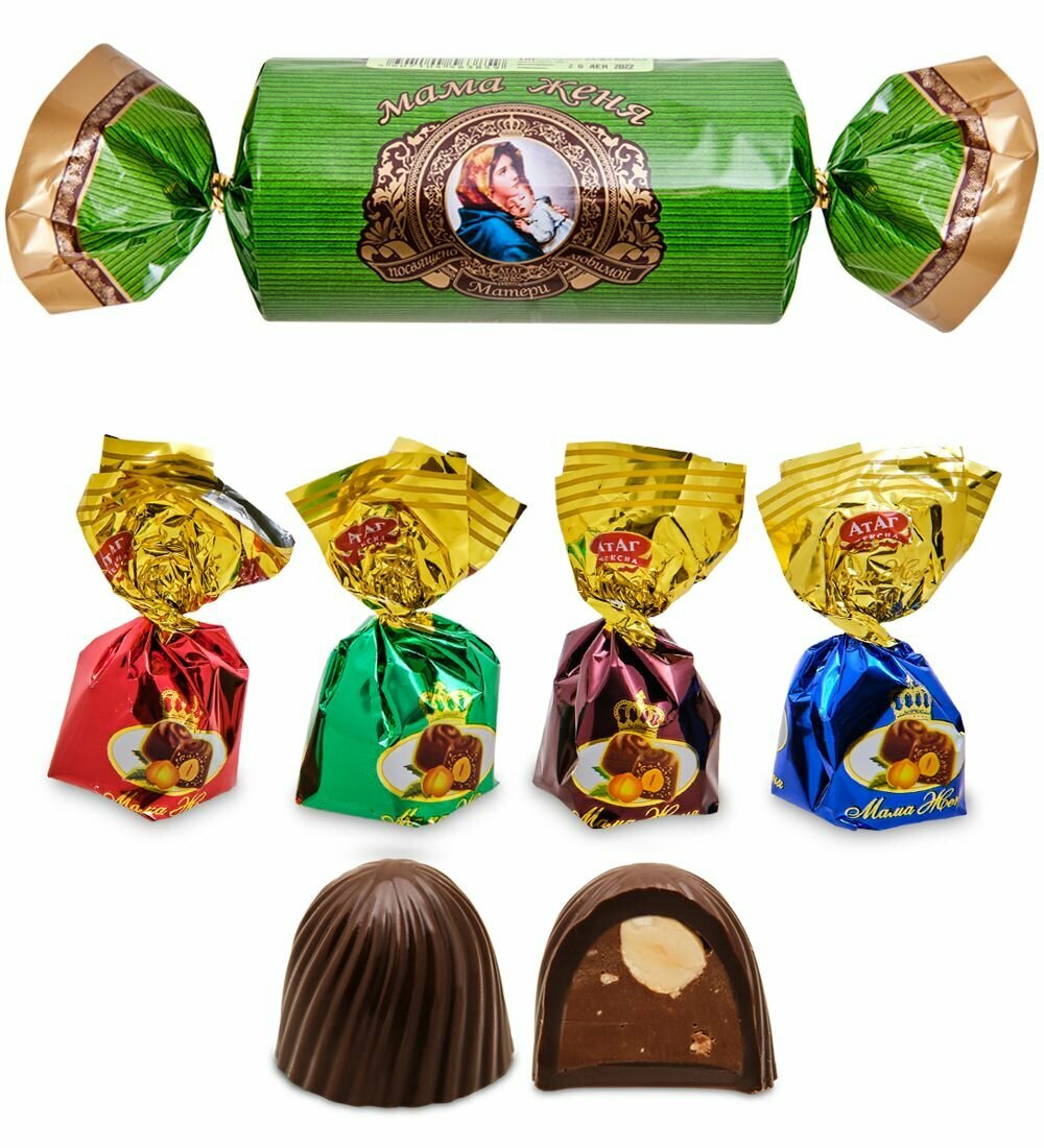 Конфеты 'Мама Женя' в упаковке БК, 200 г