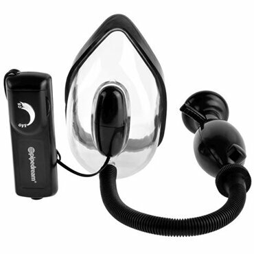 Pipedream Fetish Fantasy Extreme Vibrating Pussy Pump, черная Вибропомпа для вагины