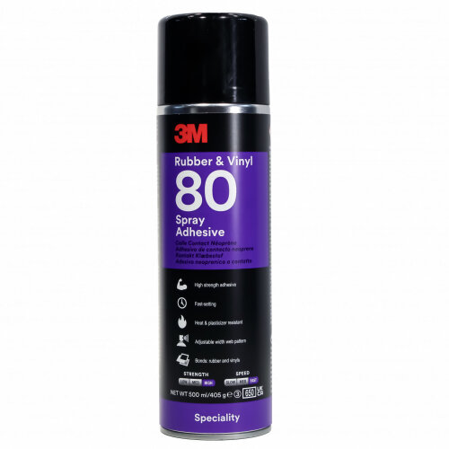 Клей-спрей 3M 80 неопреновый 500 мл