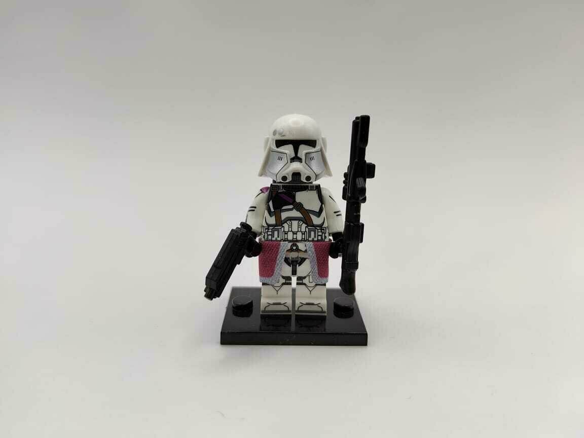 Минифигурка «Коммандер Бакара», фигурка серии "Клоны" Star Wars, совместима с конструкторами Lego