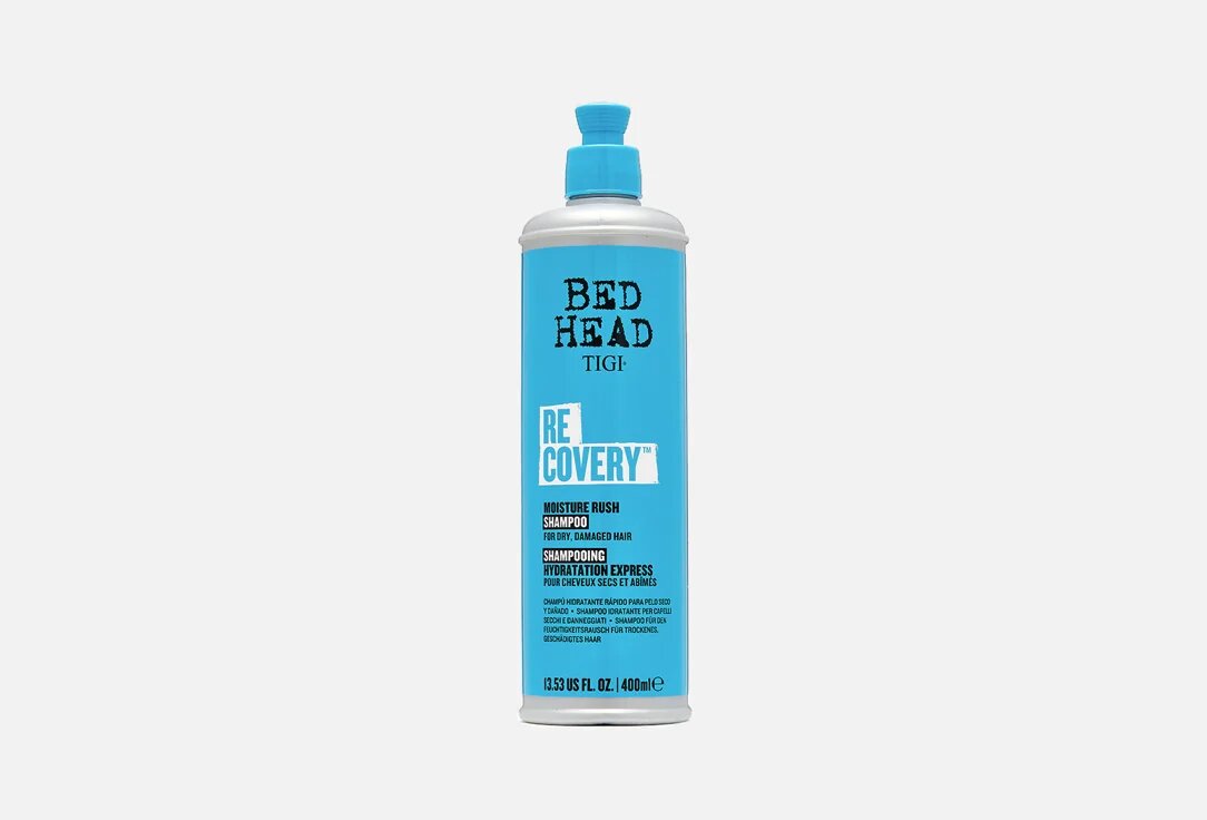 Увлажняющий шампунь для сухих и поврежденных волос TIGI Bed Head Recovery Shampoo, 400 мл