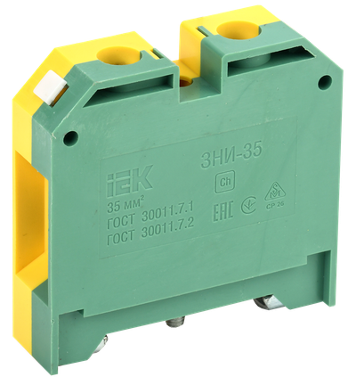 Зажим наборный ЗНИ-35PEN 35мм2 (JXB-земля) IEK