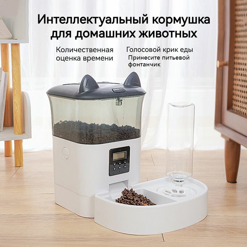 Автоматическая кормушка для кошек/поилка для кошек/Сроки и количественная оценка
