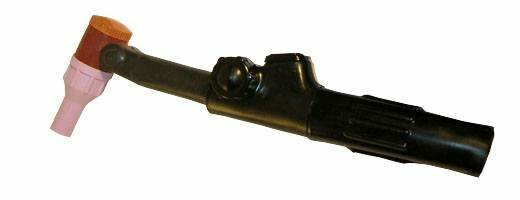 Горелка агни АГНИ-07МУ, для сварки аргоном, кнопка управления, поворот головки