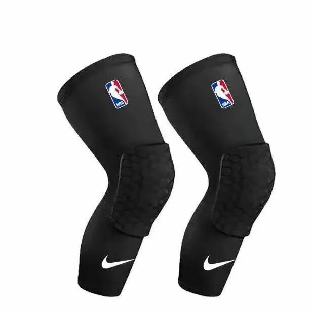 Ударные спортивные длинные наколенники Honeycomb для баскетбола и футбола