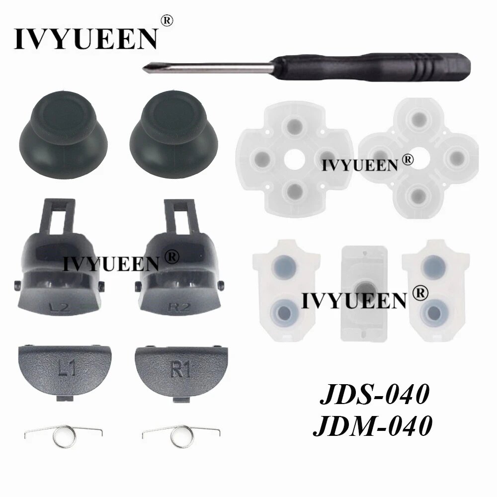 IVYUEEN Ремонтный комплект для контроллера PlayStation 4 JDS JDM 040