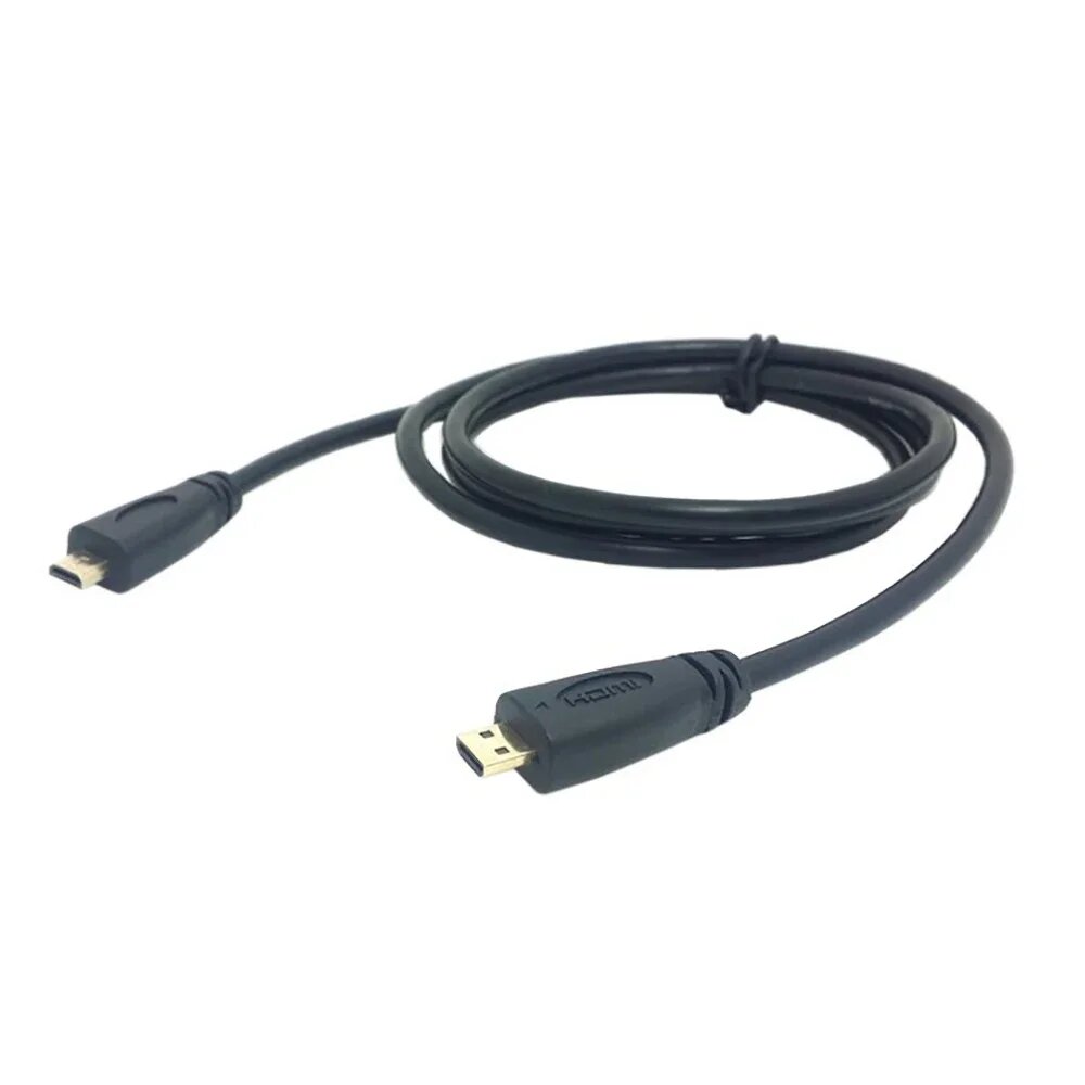 Qywo Кабель Micro HDMI-Micro HDMI черный 30см/50см/1м 0.5m