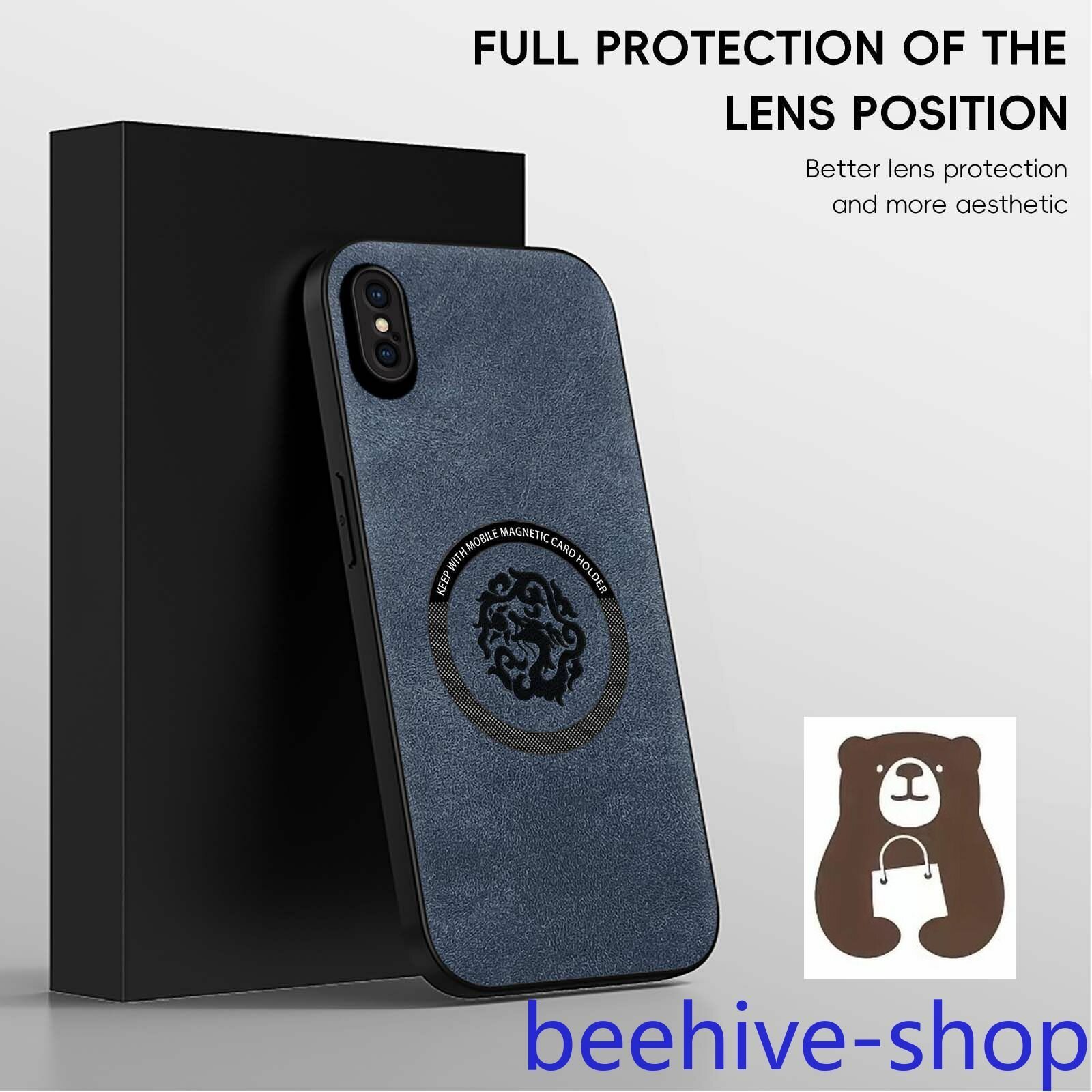 Чехол на Apple iPhone X / iPhone XS (Айфон Х / Айфон ХС) , Высококачественная кожа / Корпус телефона Apple iPhone X / iPhone XS