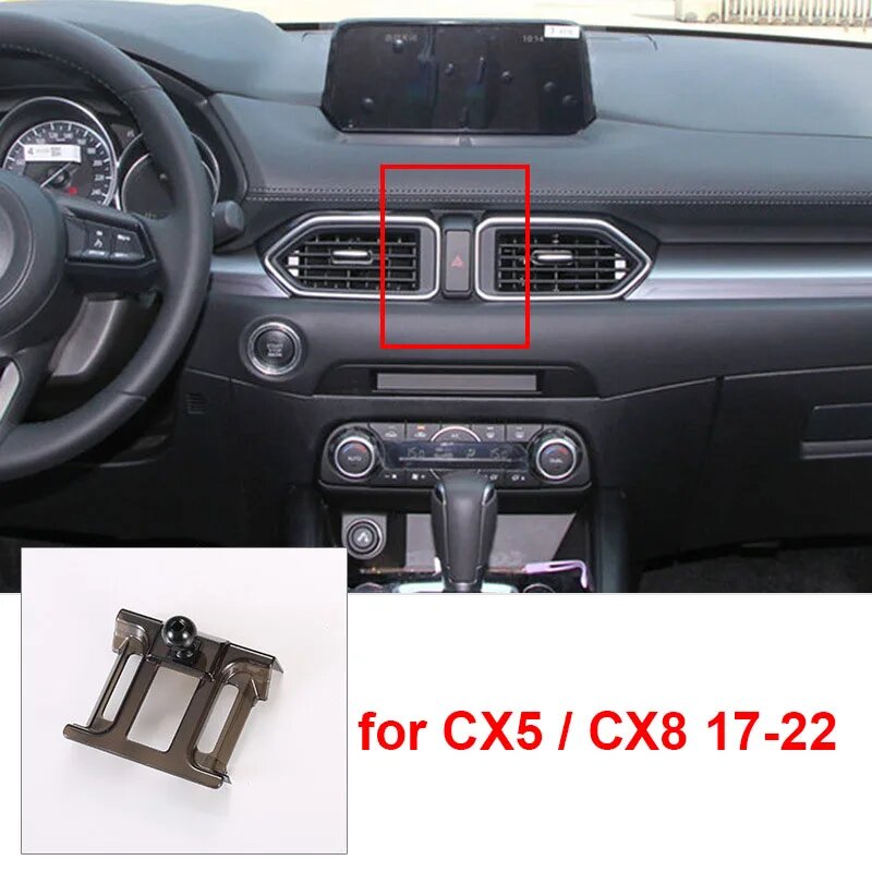 Автомобильный держатель для телефона, автоматическая подставка для вентиляционного отверстия, кронштейн для приборной панели для Mazda 3 Axela CX4 CX5 CX8 CX30 Mazda 6 Atenza Enclave 04-23 CX5 CX8 2017-2022