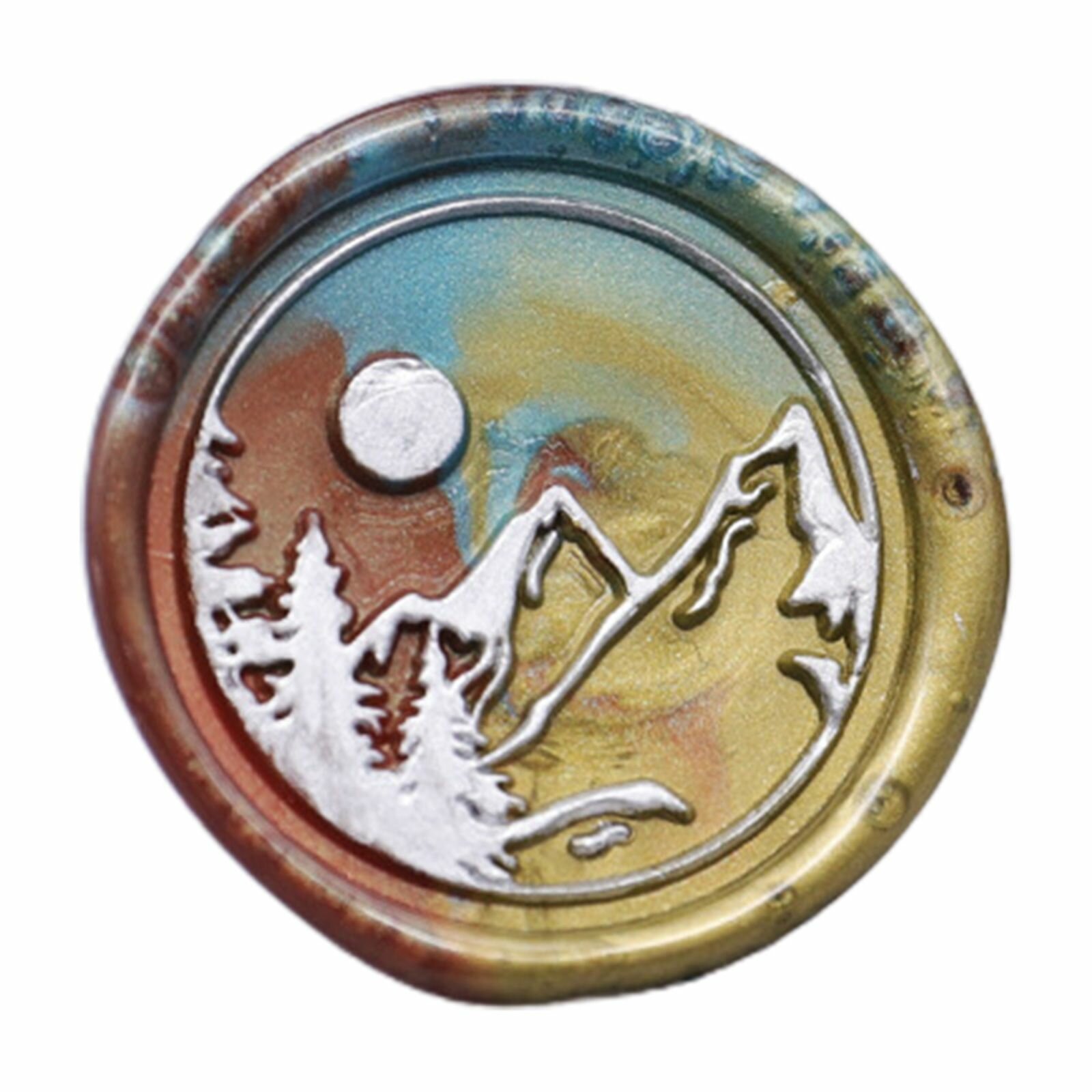 Штамп декоративный, Серия восковых печатей Гавайев - 1, один